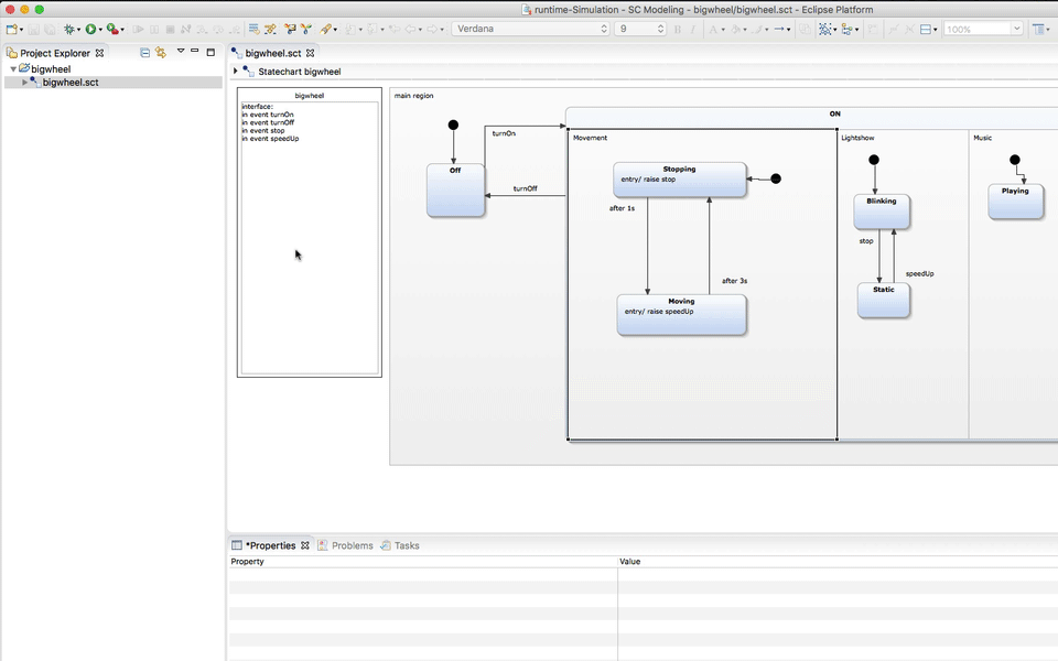 How To Simulate A Statechart Model With Yakindu Statechart Tools